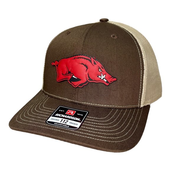 Nike | Accessories | Arkansas Razorbacks 3d Snapback Trucker Hat Brown ...